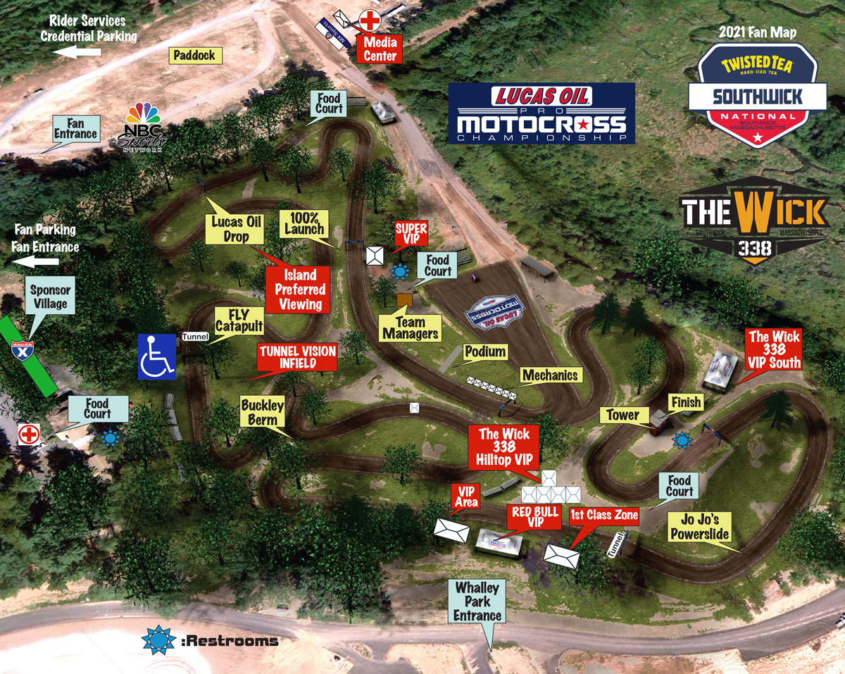 The Wick 338 Track Map